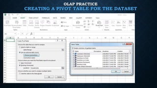 Business Intelligence and OLAP Practice | PPTX