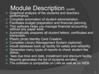 College Automation System use in Institutions | PPTX