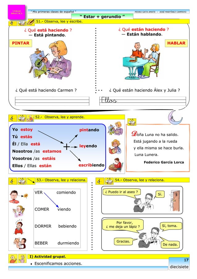 Mis primeras clases de español | PDF
