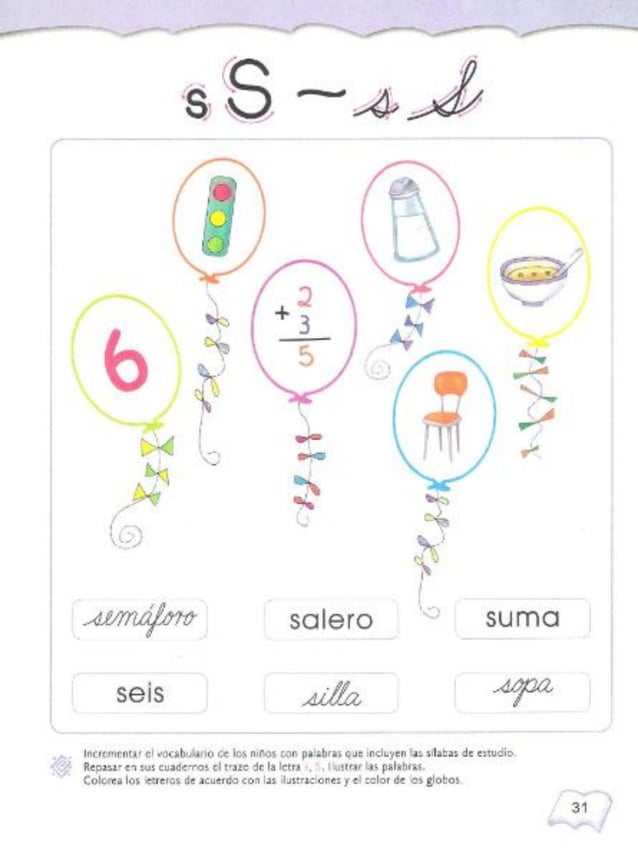 Mis primeras letras libro actividades | PDF