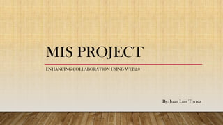MIS project | PPT