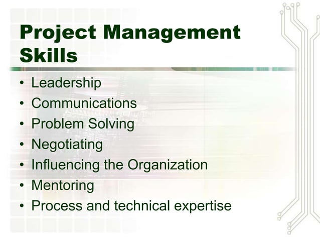 MIS: Project Management Systems | PPTX