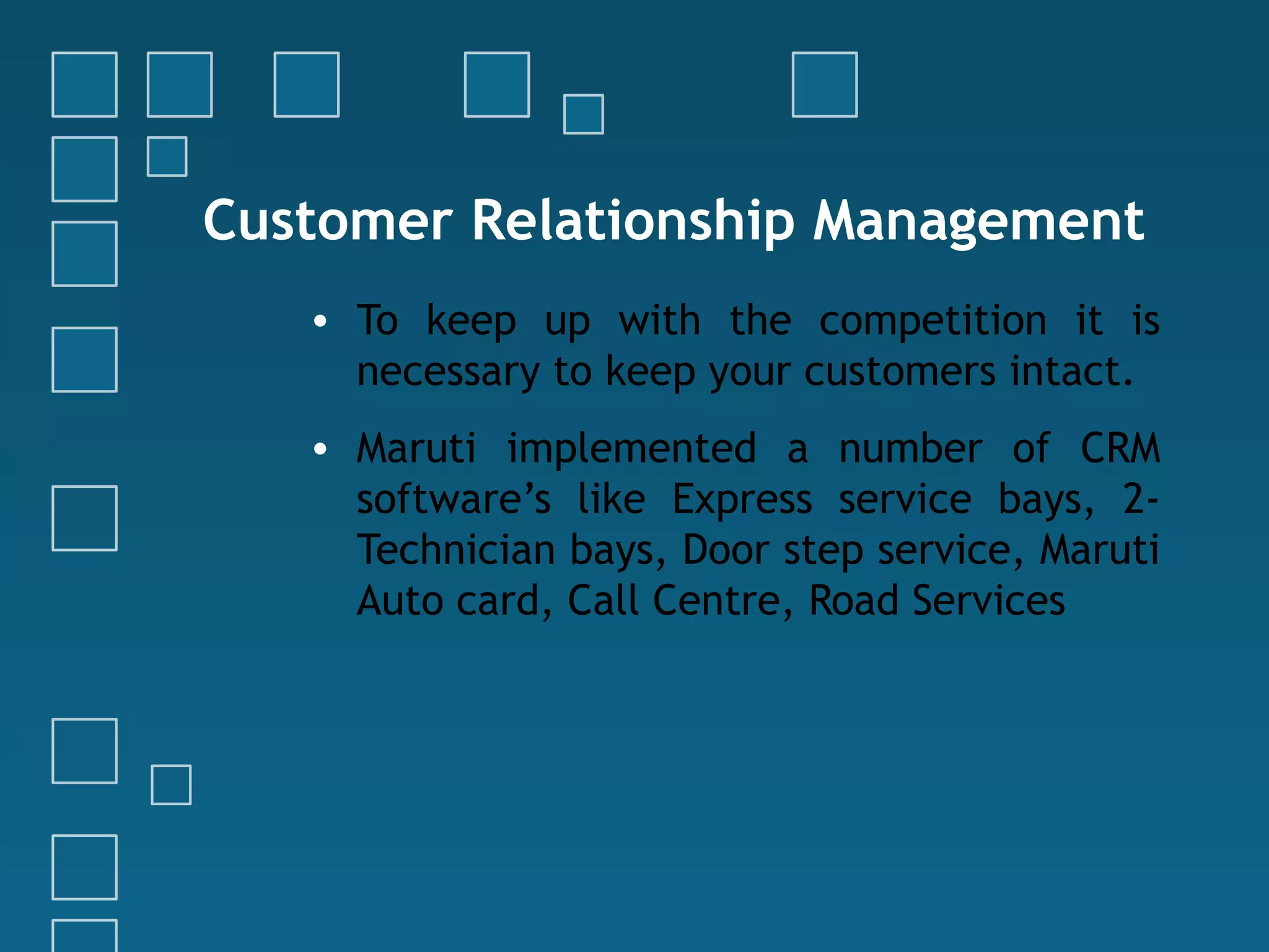 Management Information Systems in Maruti Suzuki | PPT
