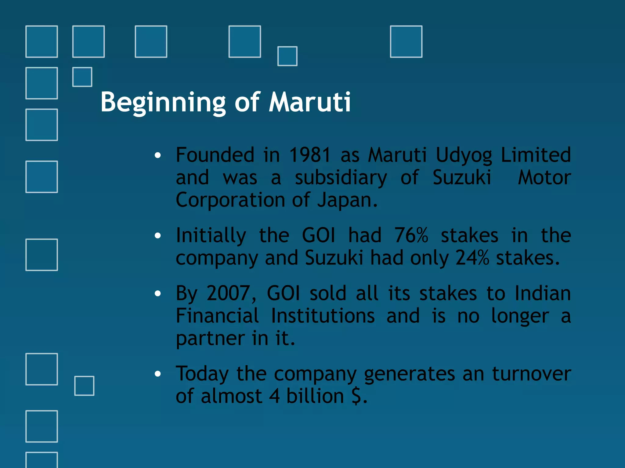 Management Information Systems in Maruti Suzuki | PPT