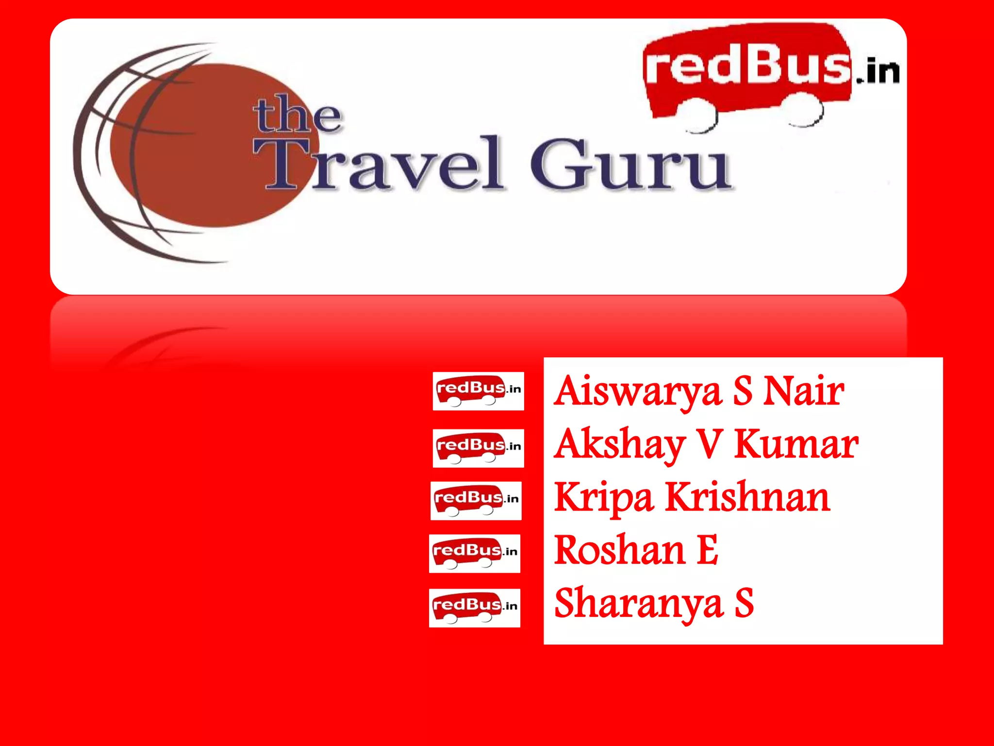 Mis project Redbus | PPTX