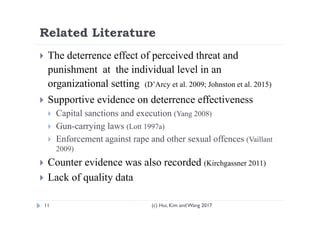 Cybercrime Deterrence and International Legislation: Evidence from ...