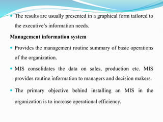 Management information system for BBA STUDENTS | PPTX