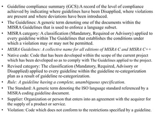 Misracompliant20162020 | PPT