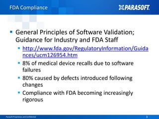 Static Analysis and the FDA Guidance for Medical Device Software | PPTX