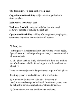 Report on SOFTWARE DEVELOPMENT LIFE CYCLE SDLC | DOCX
