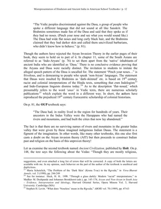 Misrepresentation of Ancient India and Hinduism in American School ...