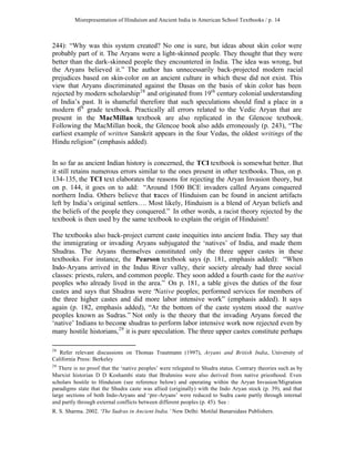 Misrepresentation of Ancient India and Hinduism in American School ...