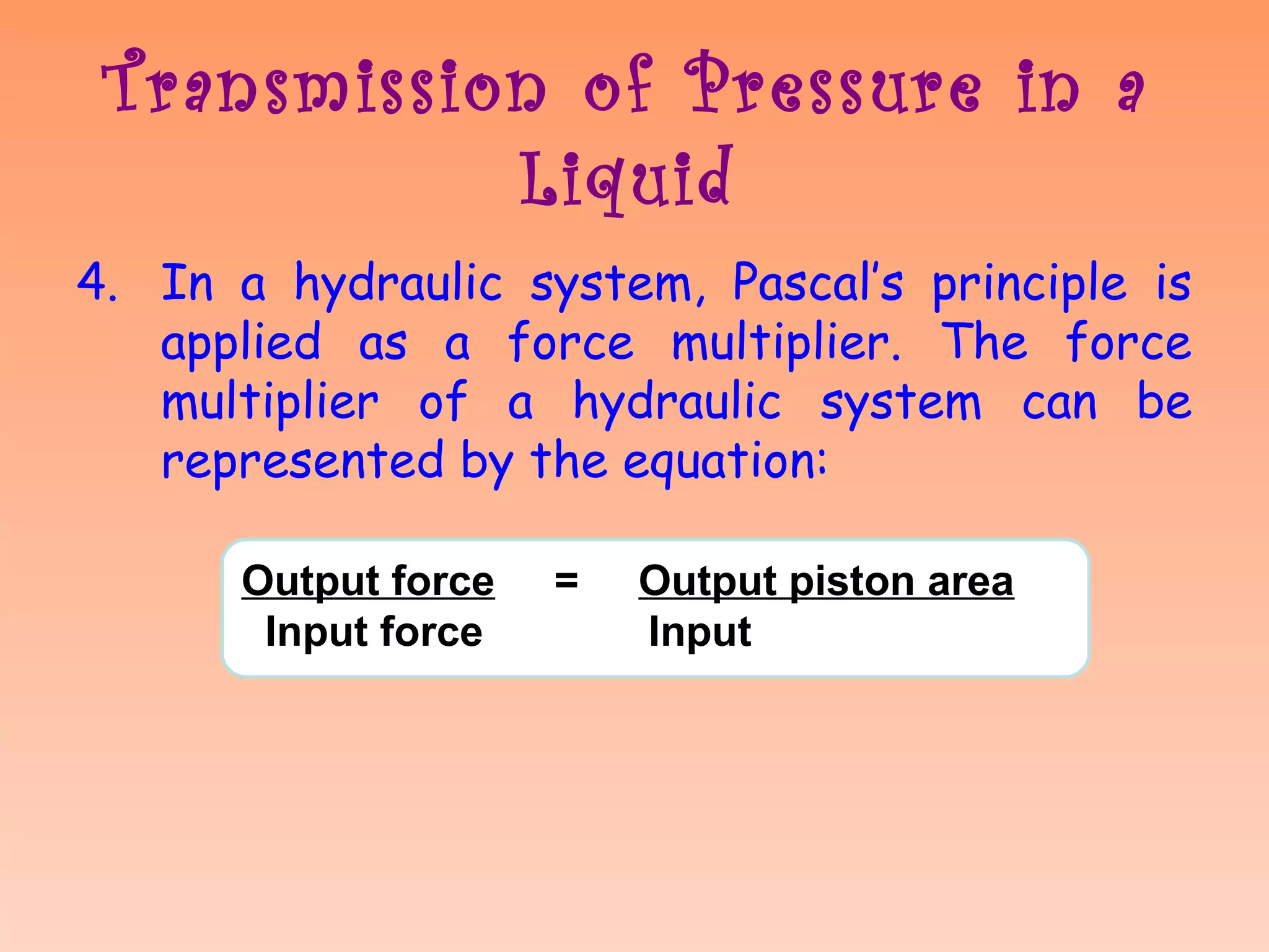 Miss aida pascals-principle | PPT