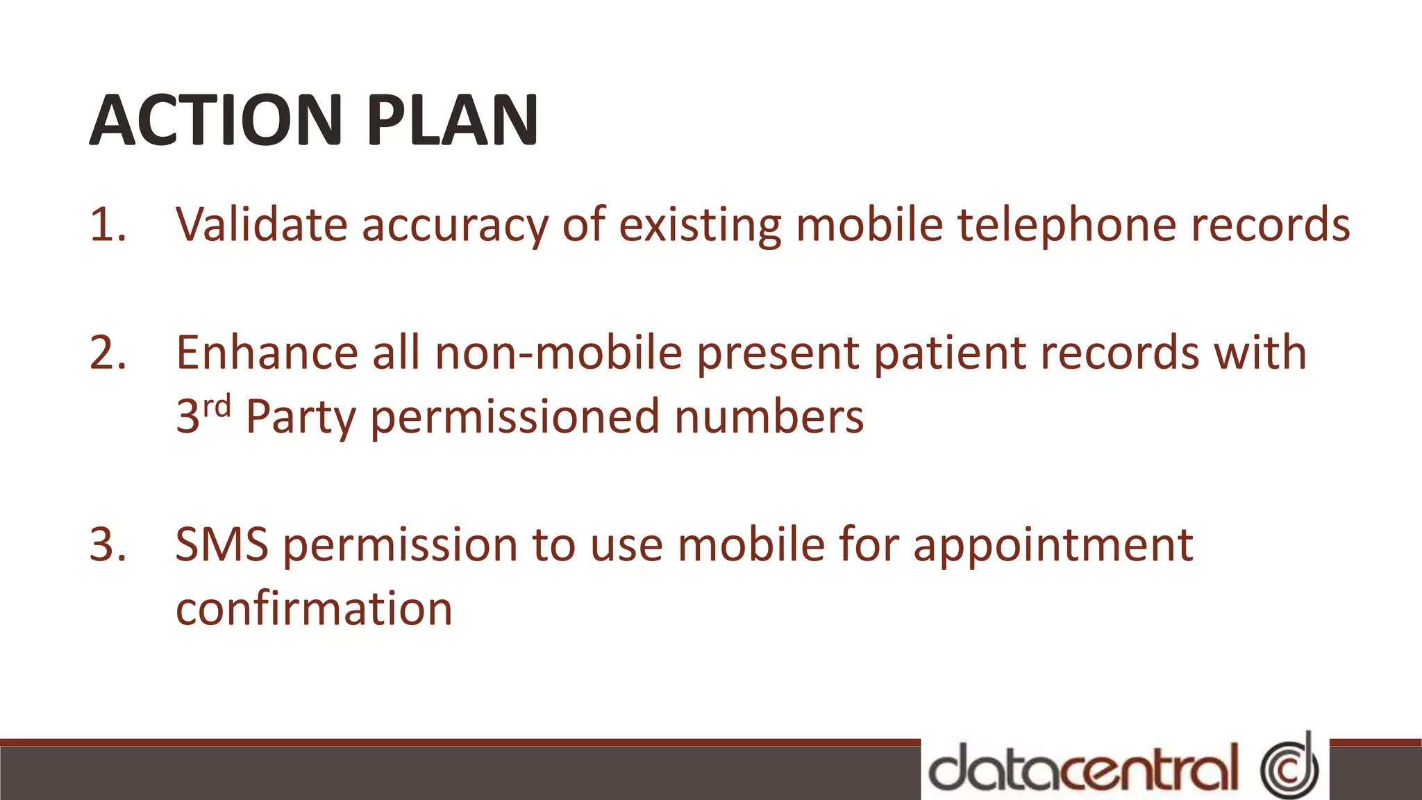 Missed Appointments in the NHS | PPT