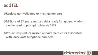 Missed Appointments in the NHS | PPTX
