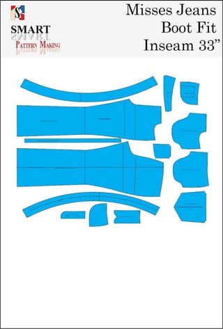 Misses jeans sewing patterns | PDF