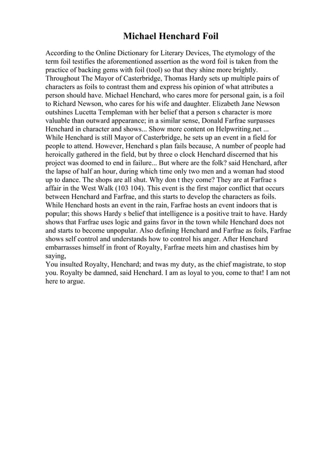 Miss Havisham Essay | PDF