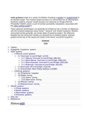Missile | DOCX