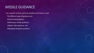 Missile | PPTX