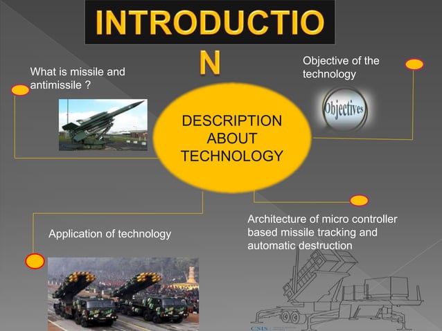 missile tracking and automatic destruction | PPTX