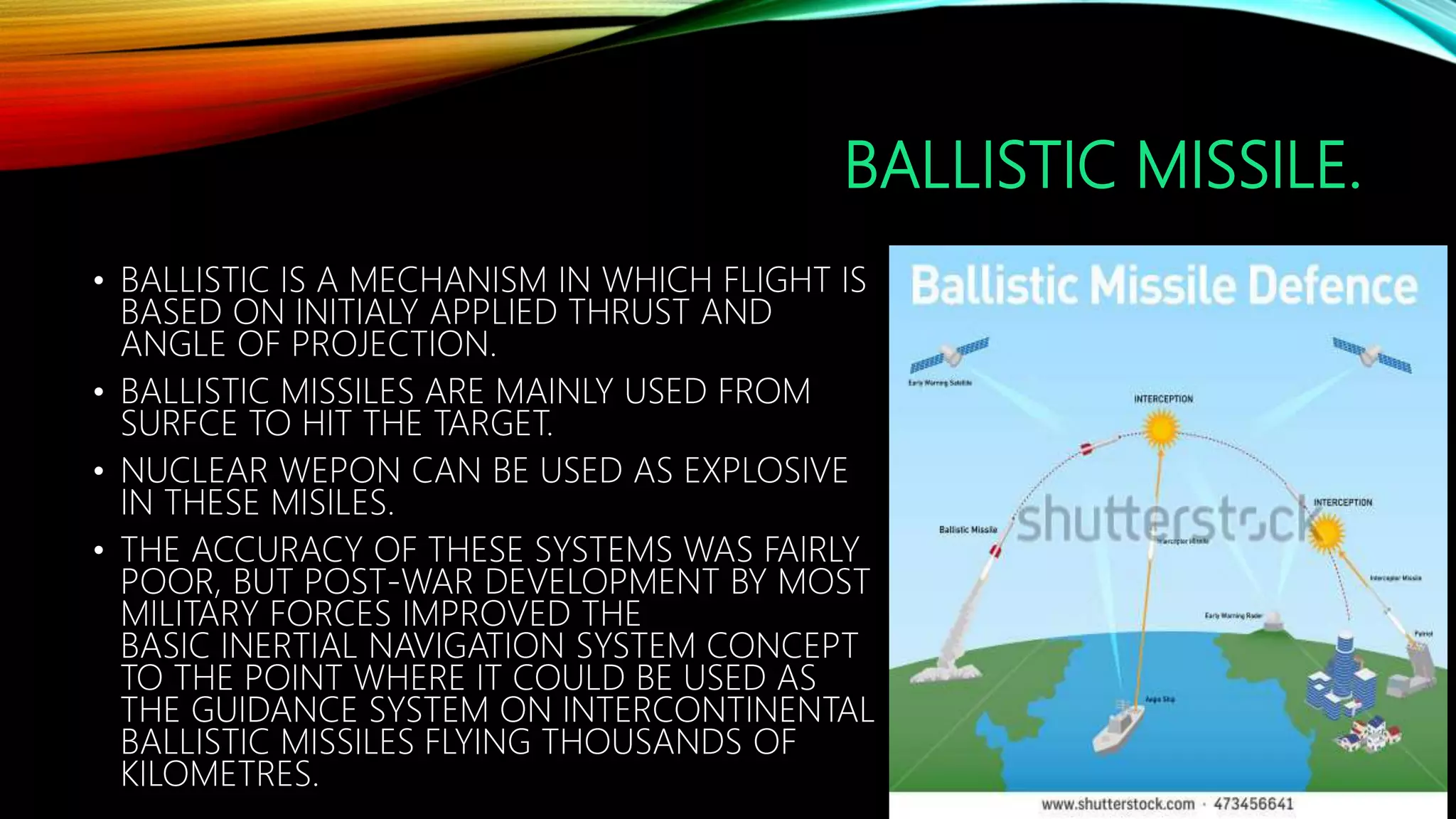 Missile and guidance system | PPTX