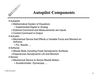 ATI Professional Development Technical Training Short Course on Missile ...