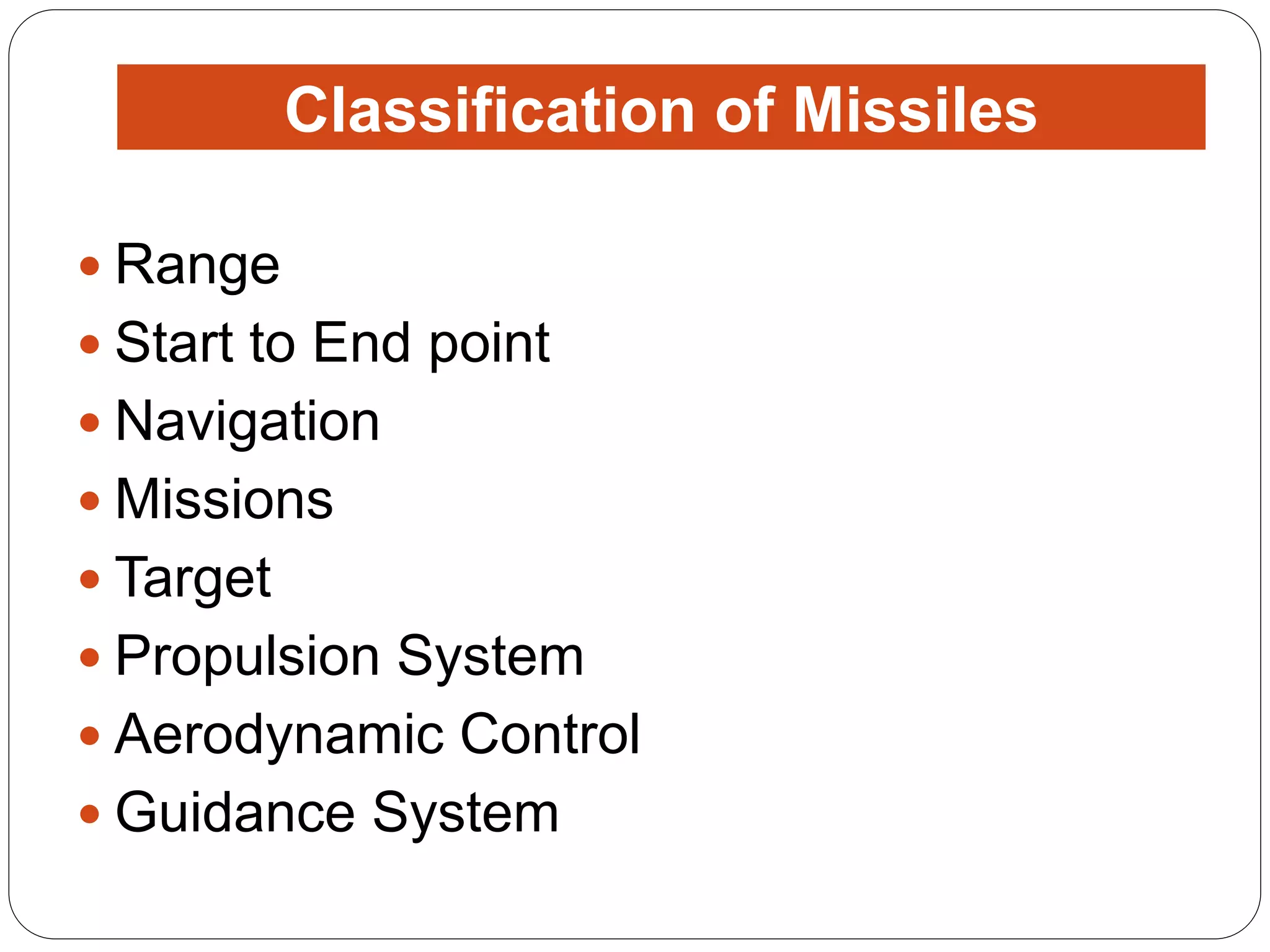 Missiles Types PPT.pptx
