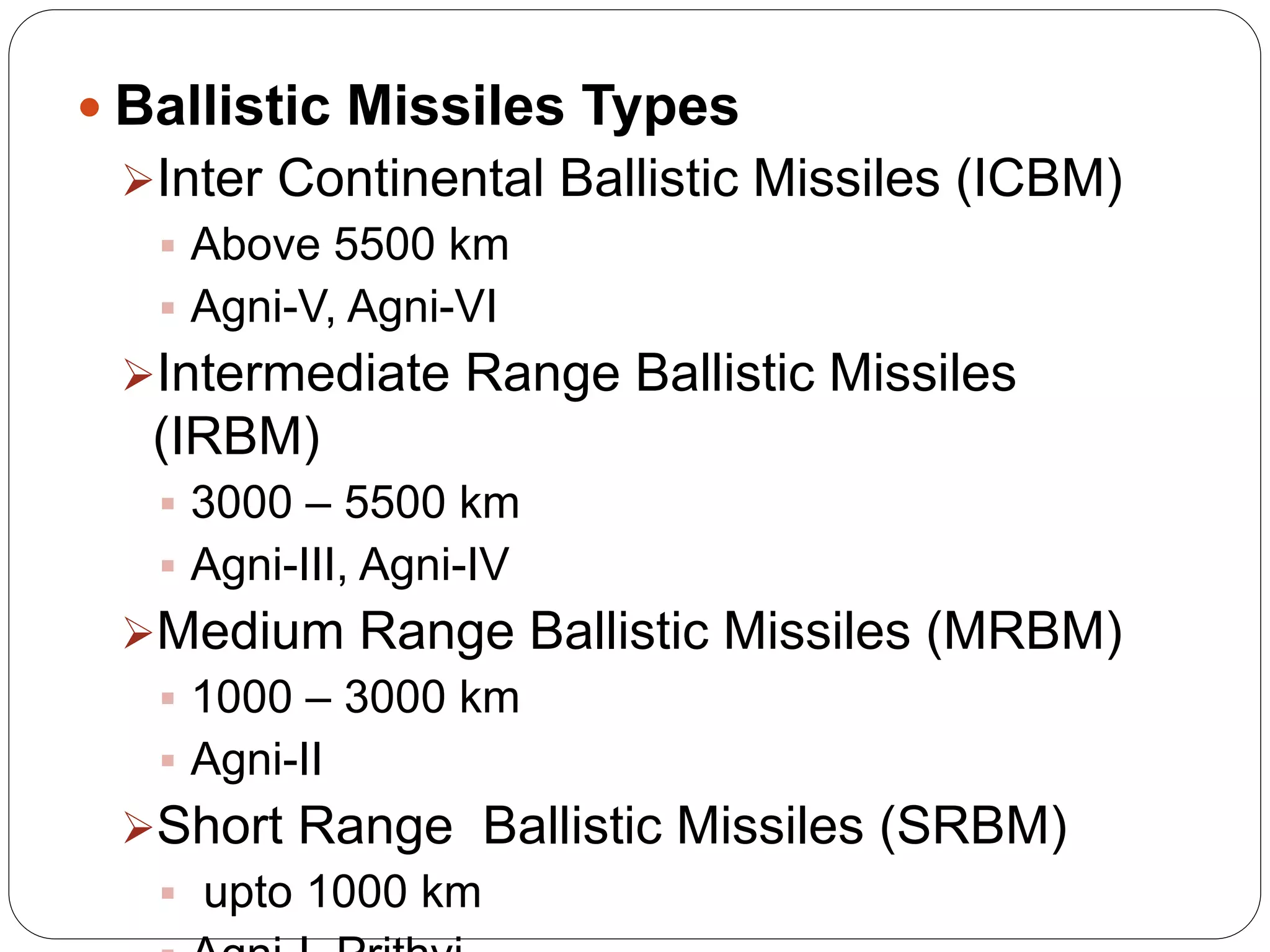 Missiles Types PPT.pptx