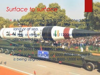 Missile | PPT | Arms & Ammunition | Sensitive Topics