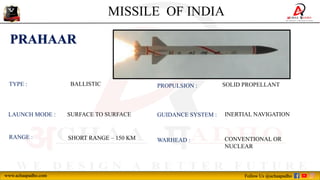 Missile technology in india | PPT