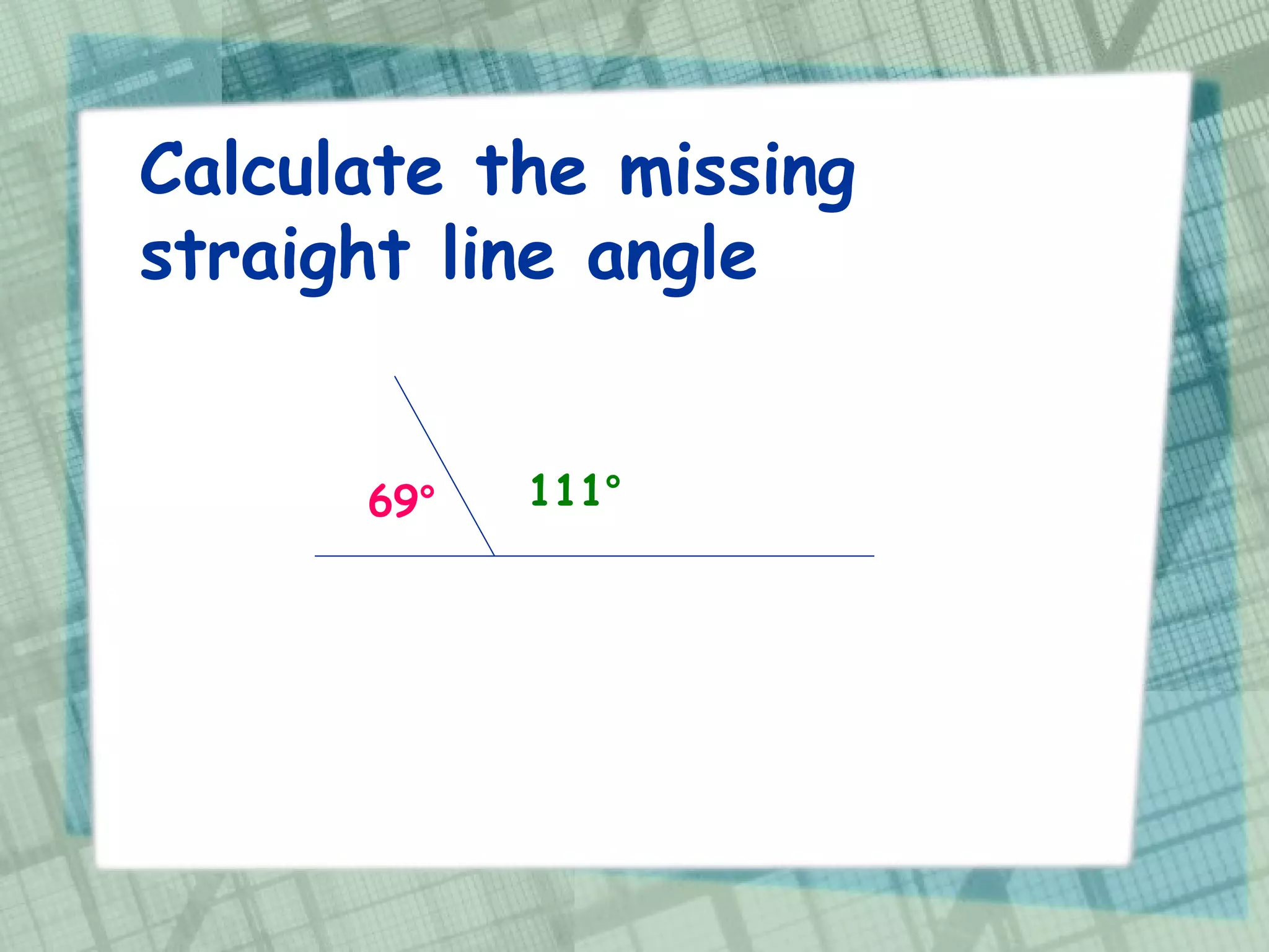 Missing angles | PPT