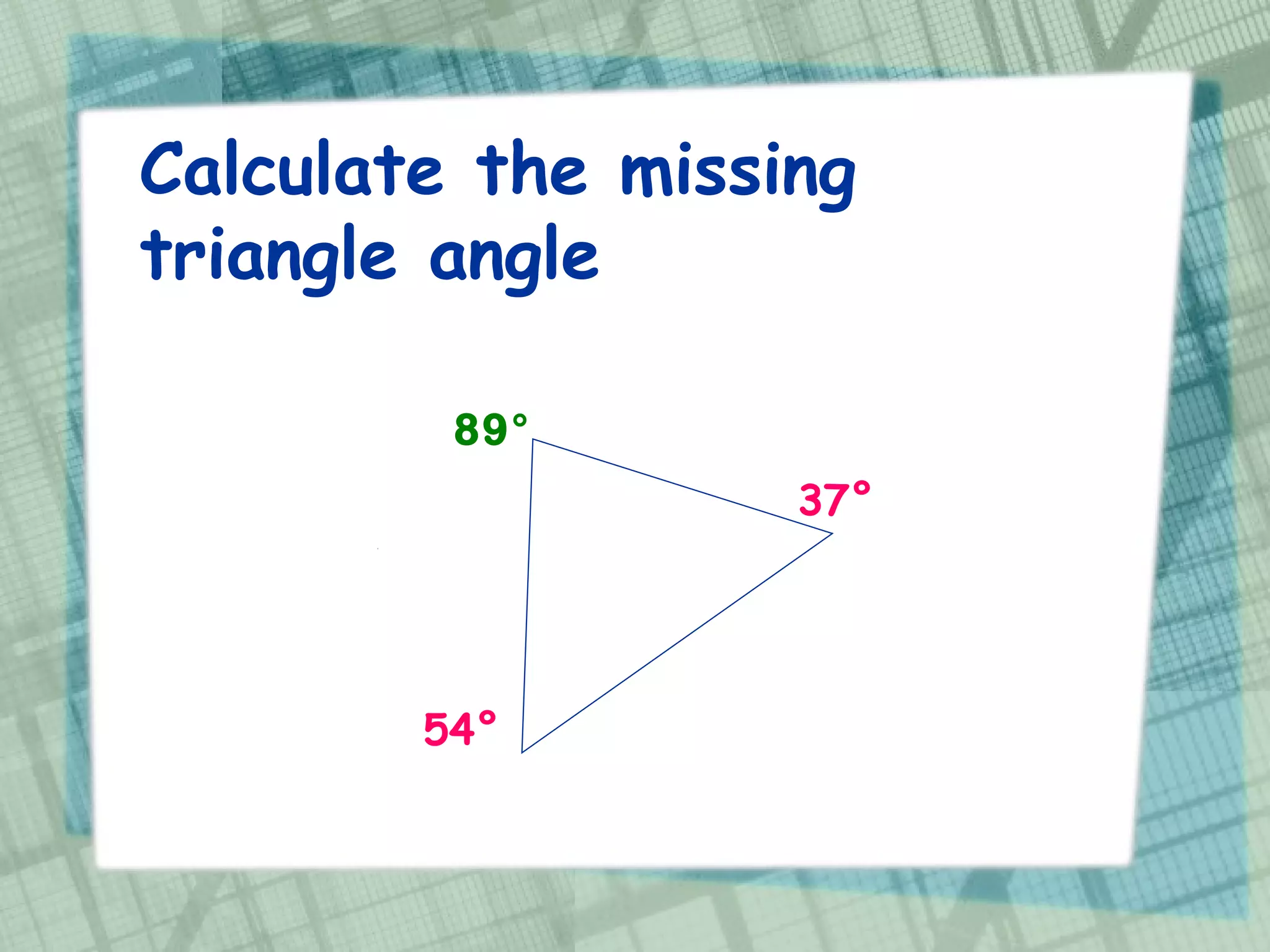 Missing angles | PPT