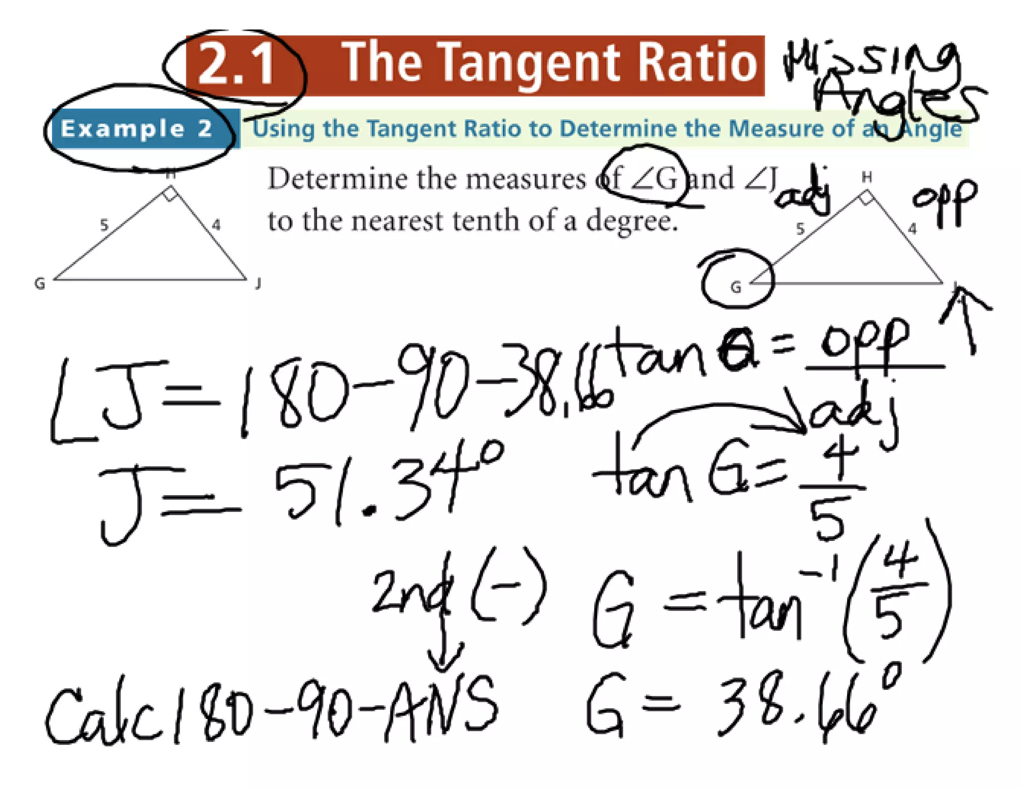 Missing Angles Notes Pdf