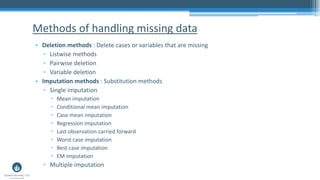 Missing data handling | PDF