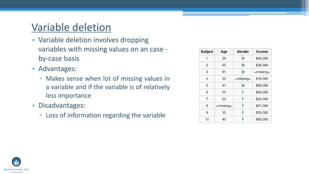 Missing data handling | PDF | Databases | Computer Software and ...