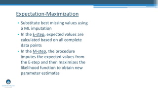Missing data handling | PDF
