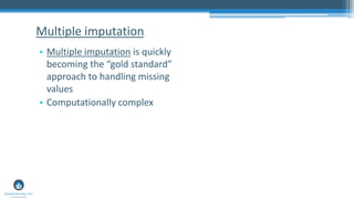 Missing data handling | PDF
