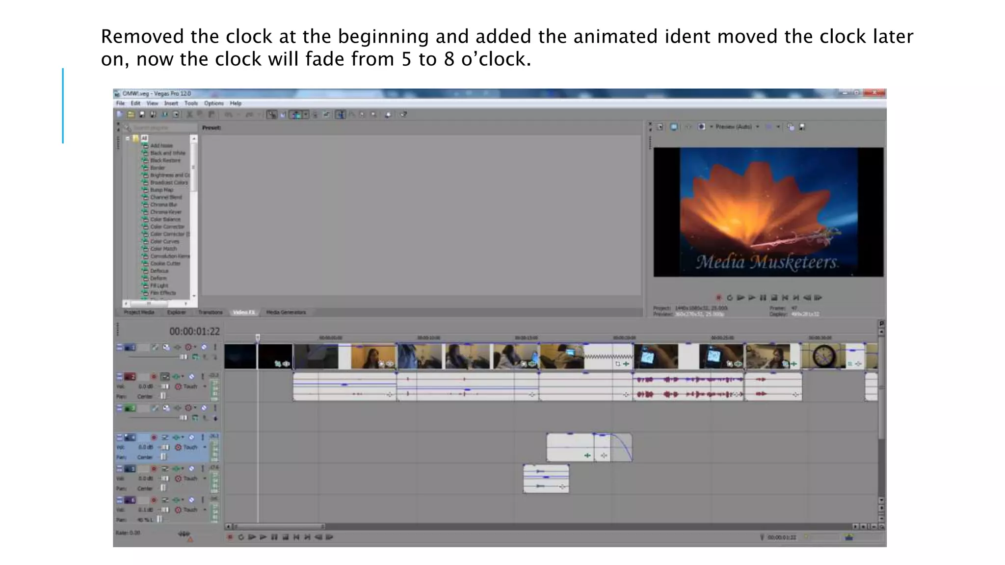 Missing Jamie - process of editing final peace | PPTX