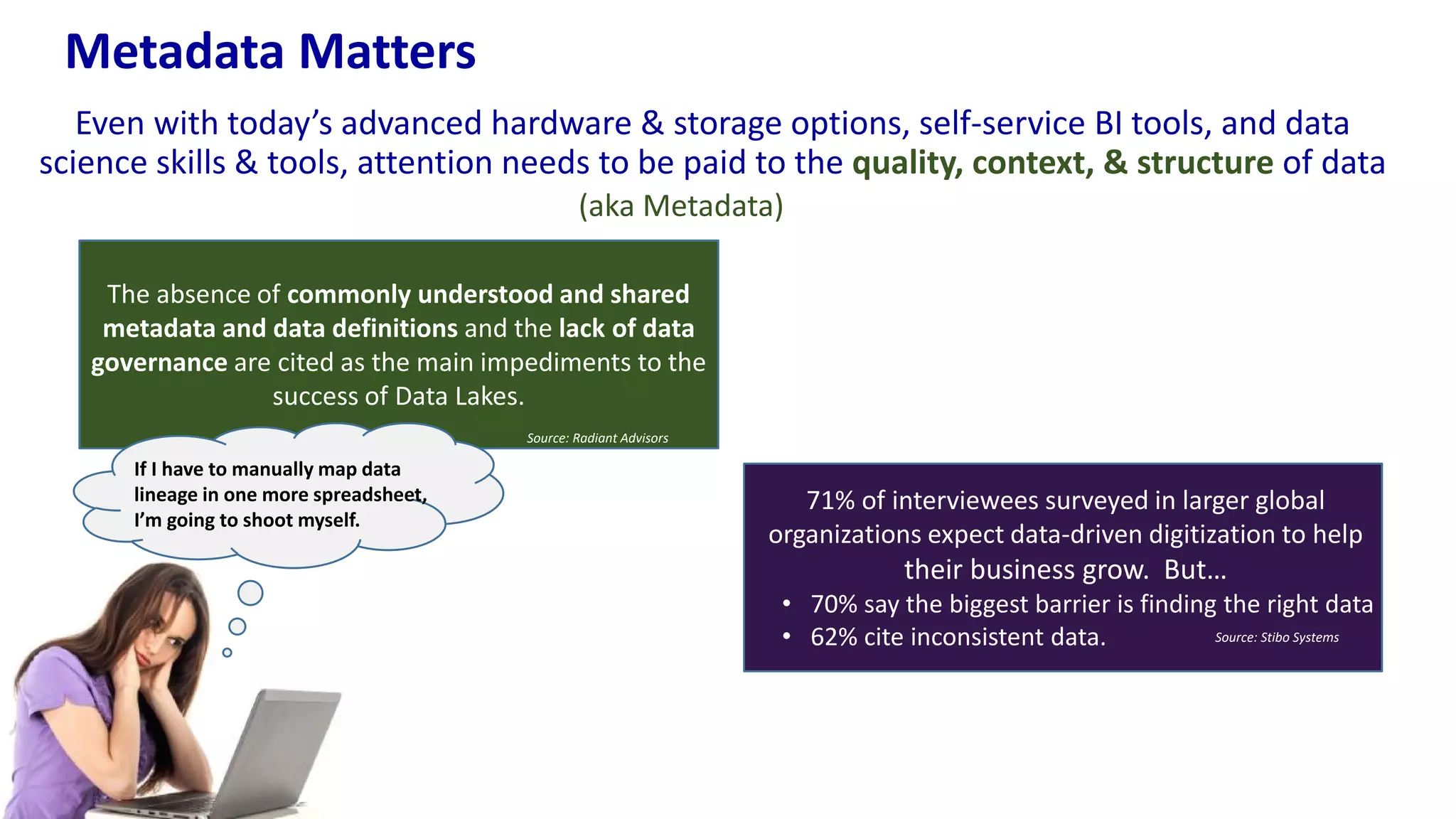 The Missing Link in Enterprise Data Governance - Automated Metadata Management | PDF