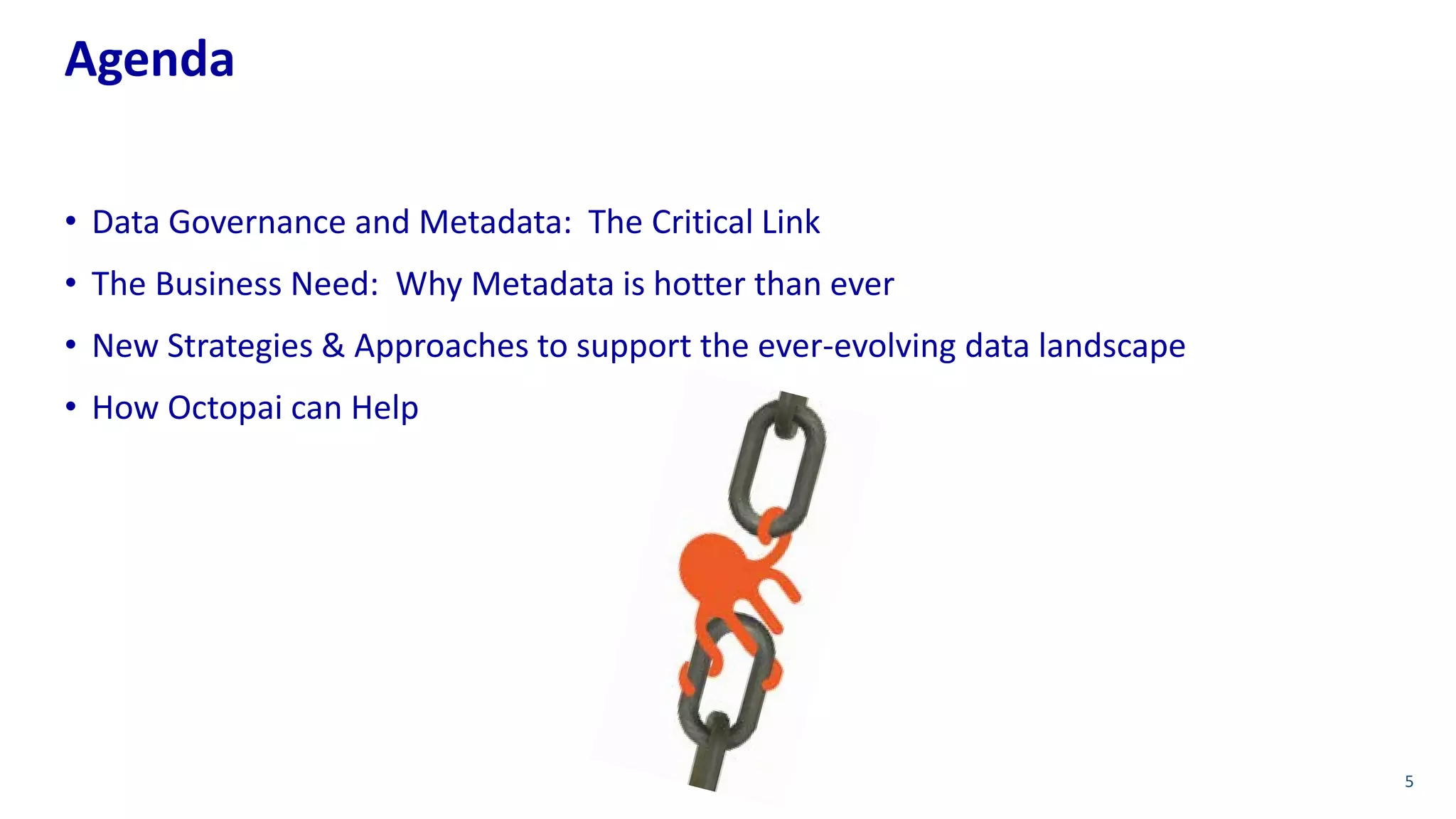 The Missing Link in Enterprise Data Governance - Automated Metadata Management | PDF