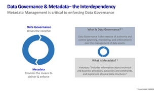 The Missing Link in Enterprise Data Governance - Automated Metadata Management | PDF