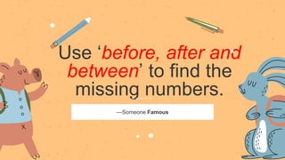 Missing Numbers | PPTX