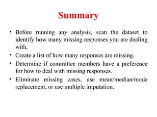 Missing Observations and how to deal with them.pptx