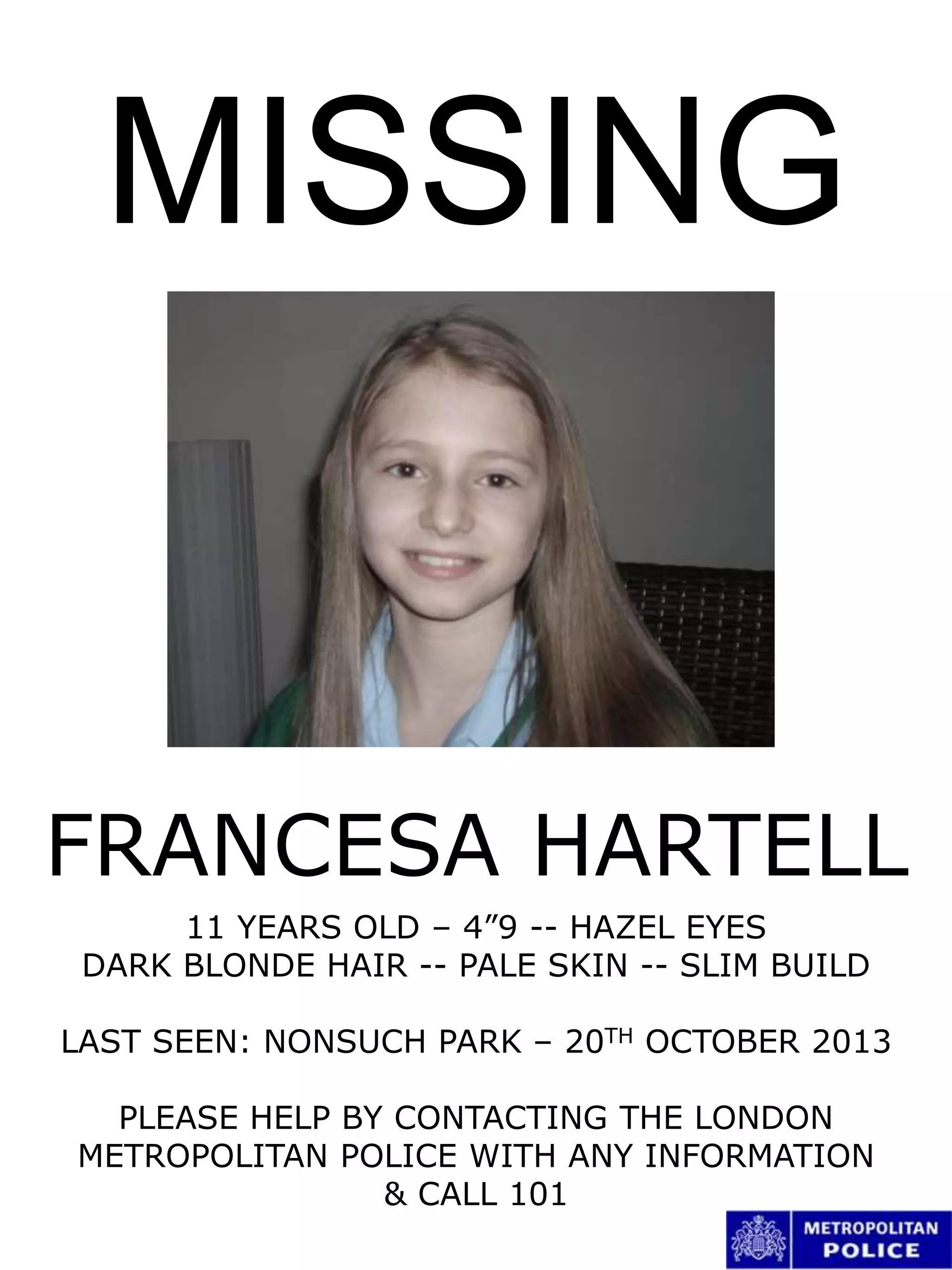 Missing posters | PPTX