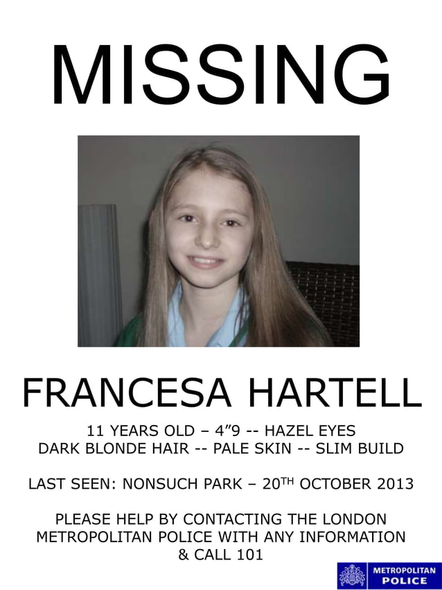 Missing posters | PPTX