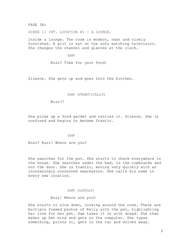 Missing script | PDF Missing script | PDF