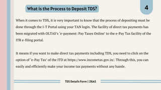 How to Claim Missing TDS Information in Form 26AS? Know It Here | PPT