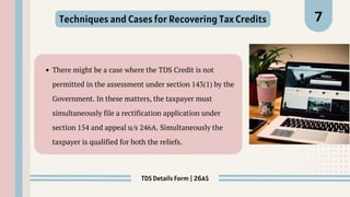 How to Claim Missing TDS Information in Form 26AS? Know It Here | PPT