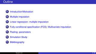 Missing value imputation (slide) | PDF