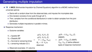 Missing value imputation (slide) | PDF